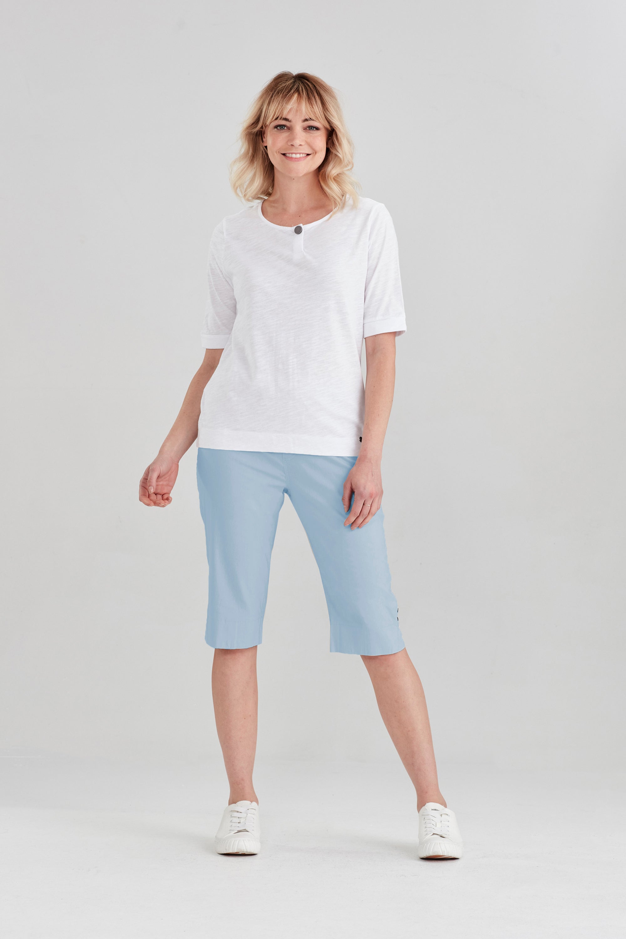 Verge - Acrobat Bermuda Short - Chambray – Joli Boutique Australia